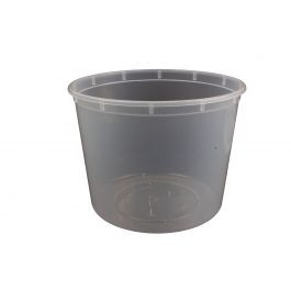 Yocup Company: YOCUP 64 oz Translucent Round Deli Container with Lid ...